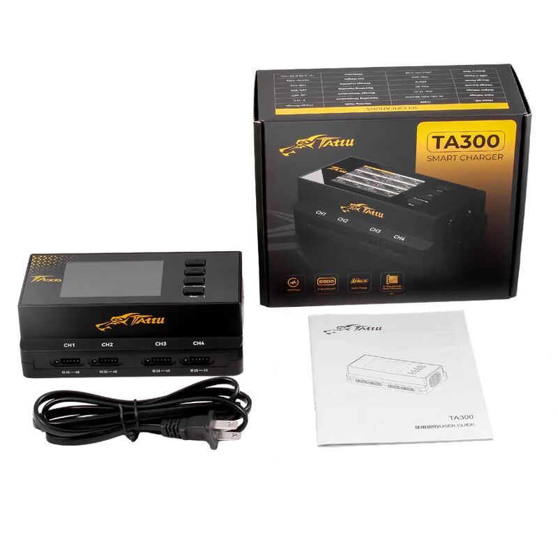 Tattu TA300 Smart 8-Channel Drone Soccer Chargeur de batterie