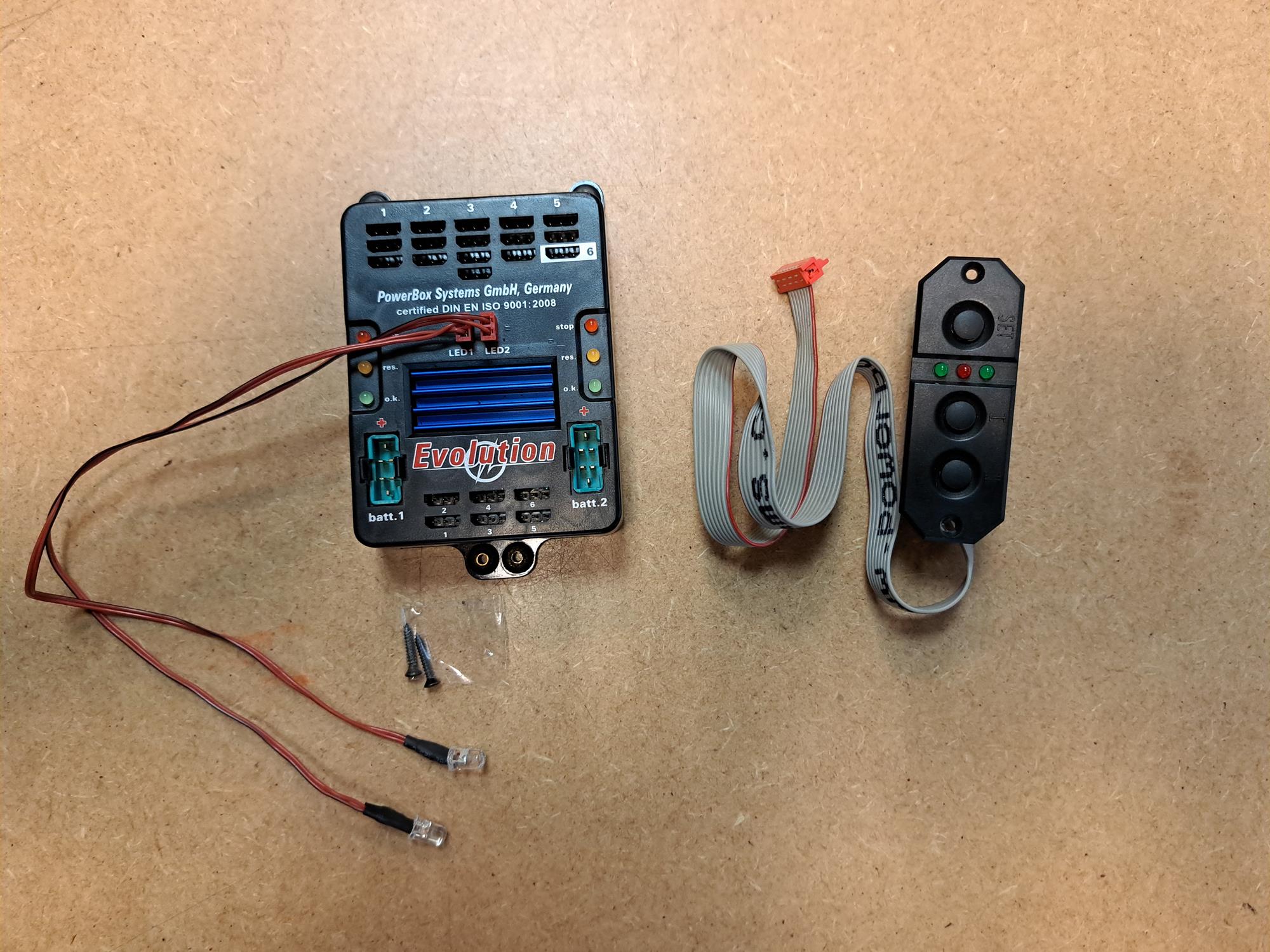 Second Hand - Powerbox Evolution (with Sensorswitch and LEDs)