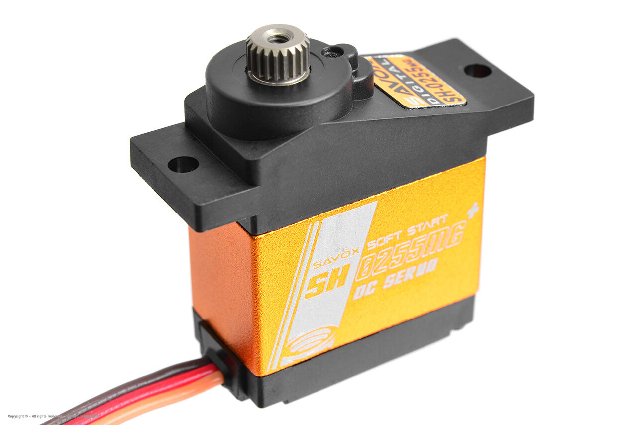 SH-0255MG+ - Savox - Servo - Digital - DC Motor - Metal Gear