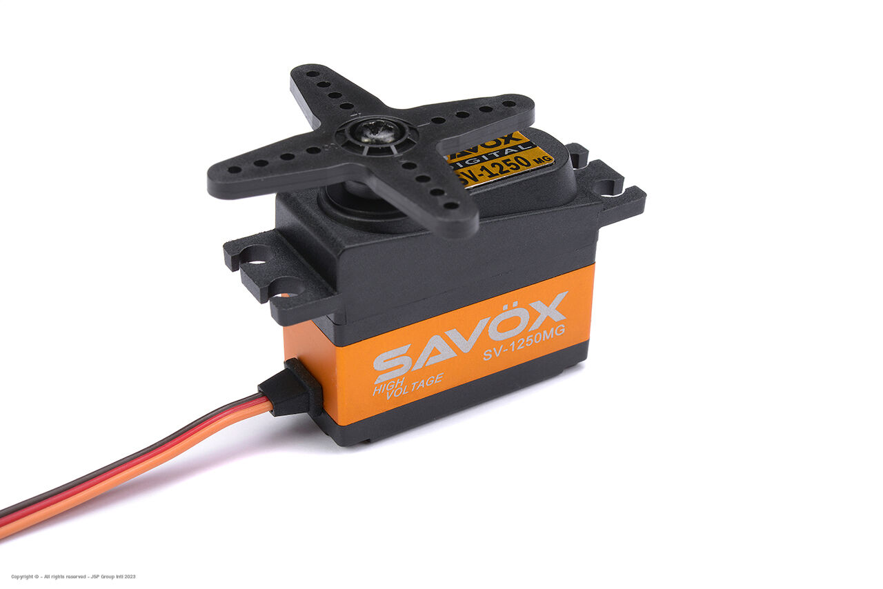 SV-1250MG+ - Savox - Servo - Digital - High Voltage - Coreless Motor - Metal Gear