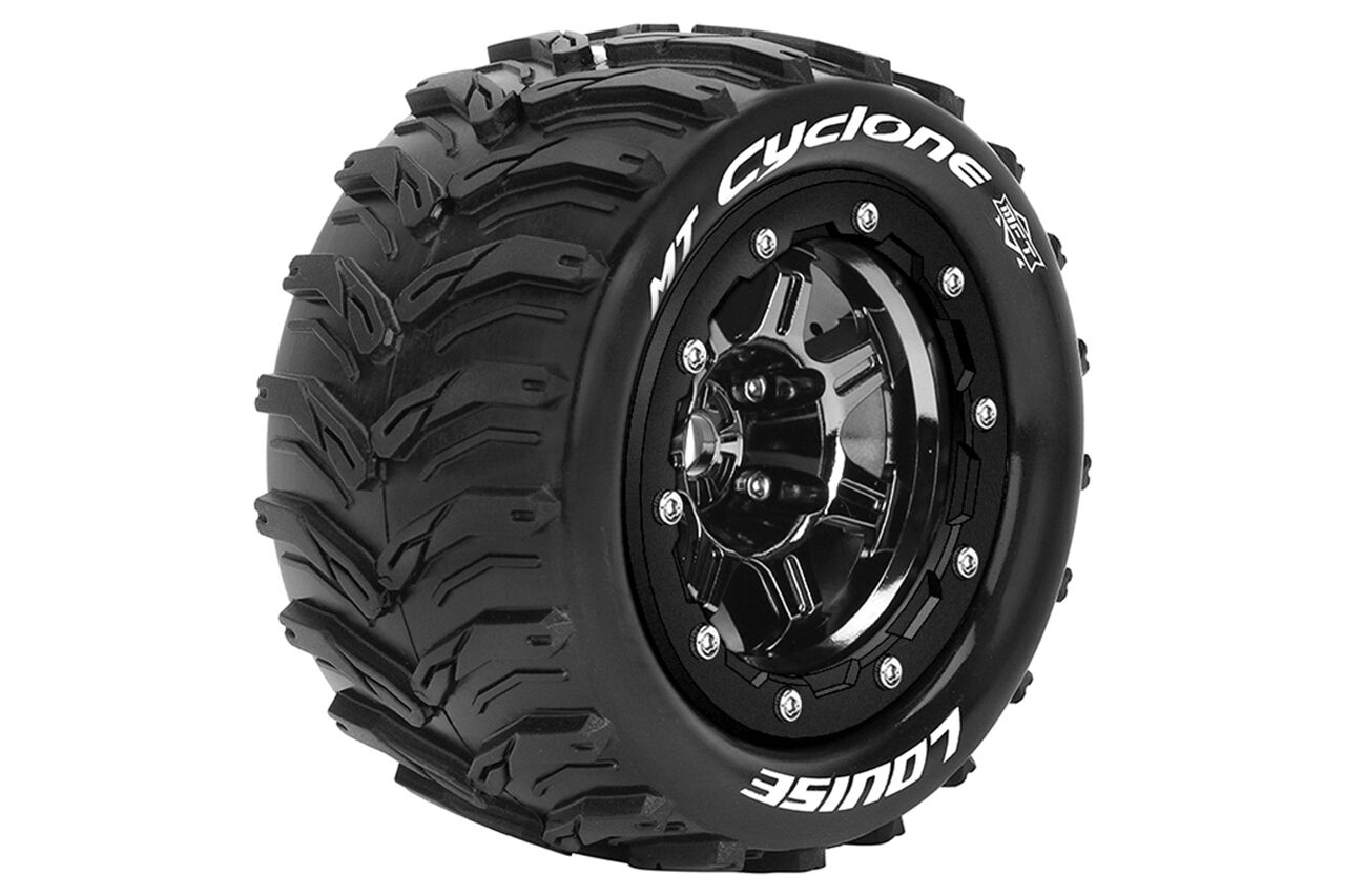 Louise RC - MFT - MT-CYCLONE - Tire Set for Maxx - Mounted - Sport ...