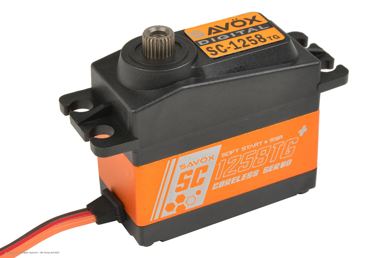 SC-1258TG+ - Savox - Servo - Digital - Coreless Motor - Titanium Gear