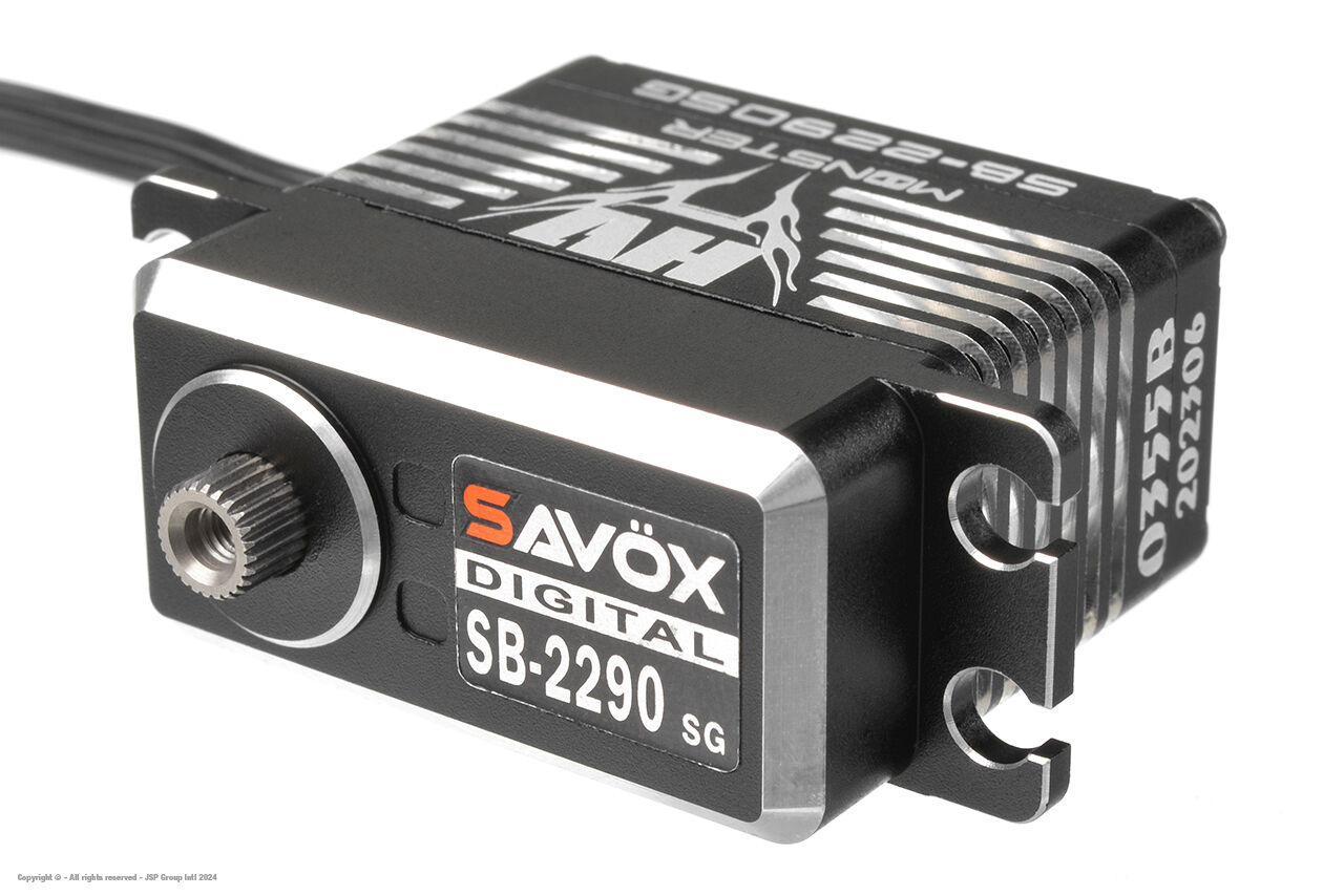 SB-2290SG - Savox - Servo - Digital - High Voltage - Brushless Motor ...
