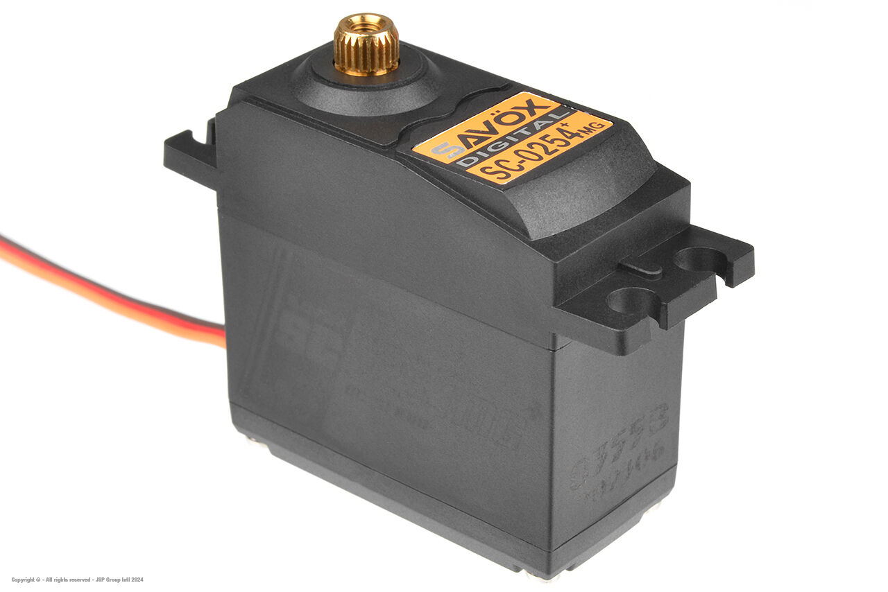SC-0254MG+ - Savox - Servo - Digital - DC Motor - Metal Gear